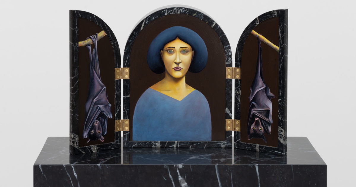 Triptych with Bats | Xavier Hufkens
