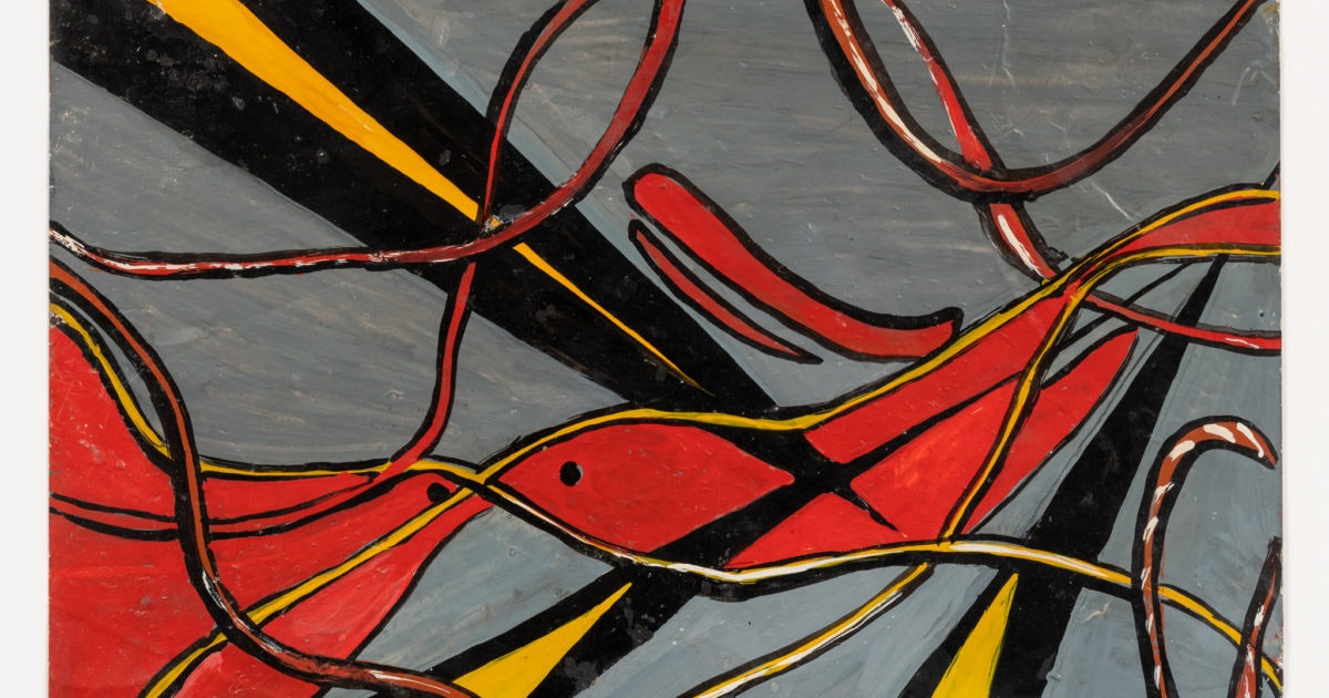 Abstract Red Birds | Xavier Hufkens