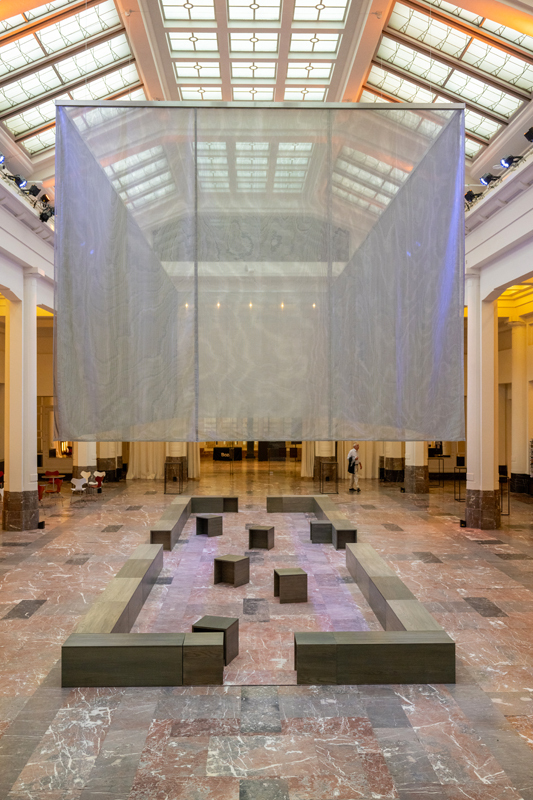 Michel François redesigns Bozar's Horta Hall | Xavier Hufkens